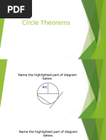 Circle Theorems Worksheet for GCSE | PDF | Circle | Triangle