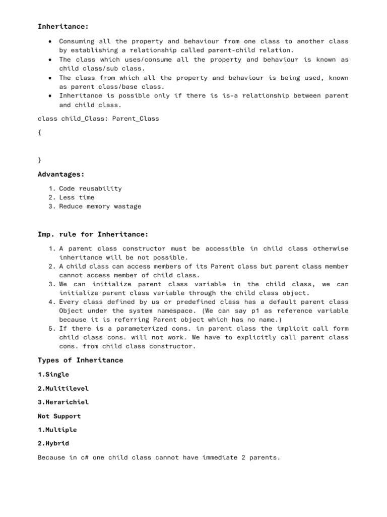 Inheritance,Polymorphism | PDF | Method (Computer Programming ... Inheritance,Polymorphism | PDF | Method (Computer Programming ...