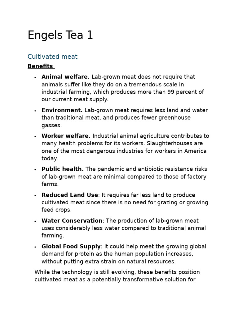 Engels Tea 1 | PDF | Wellness | Science & Mathematics