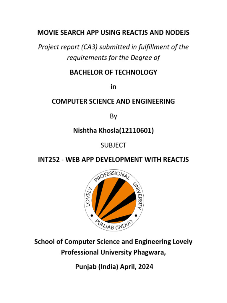 React Report | PDF | Mobile App | Computing React Report | PDF | Mobile App | Computing