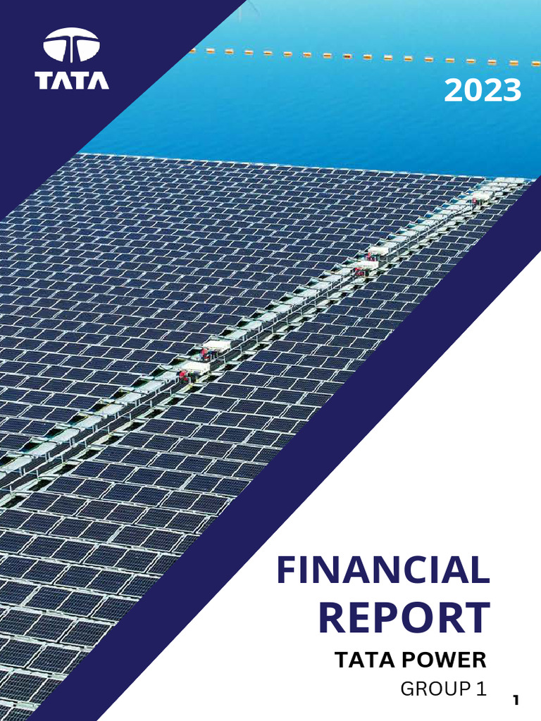 FinancialReport TataPower Group1-Compressed | PDF | Expense | Peg Ratio