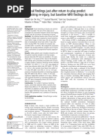 Askling Protocol | PDF | Physical Therapy | Knee