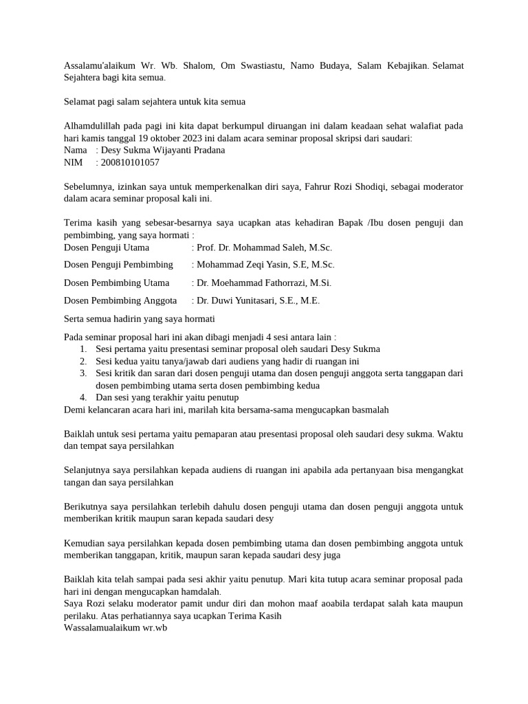 Teks Moderator | PDF