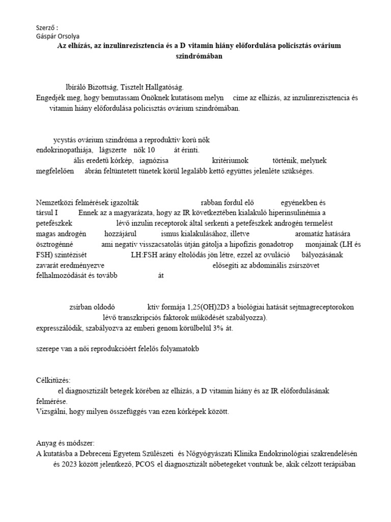 Bemutató Szöveg | PDF