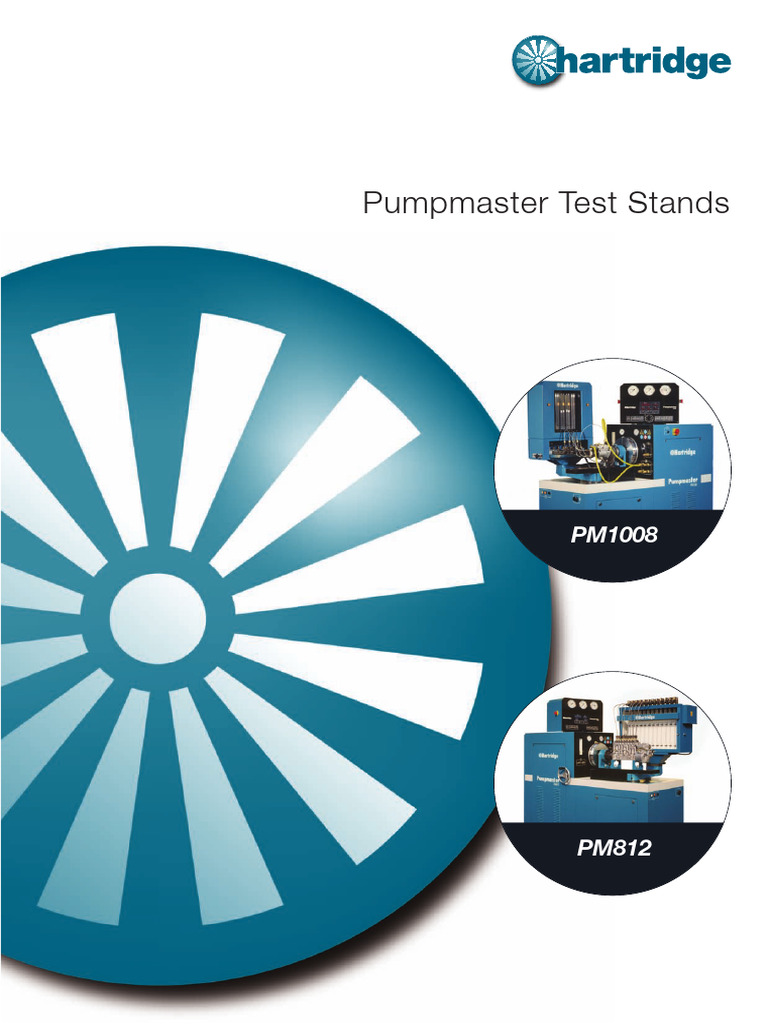Hartridge Pumpmaster Test Stands Overview | PDF | Fuel Injection | Pump