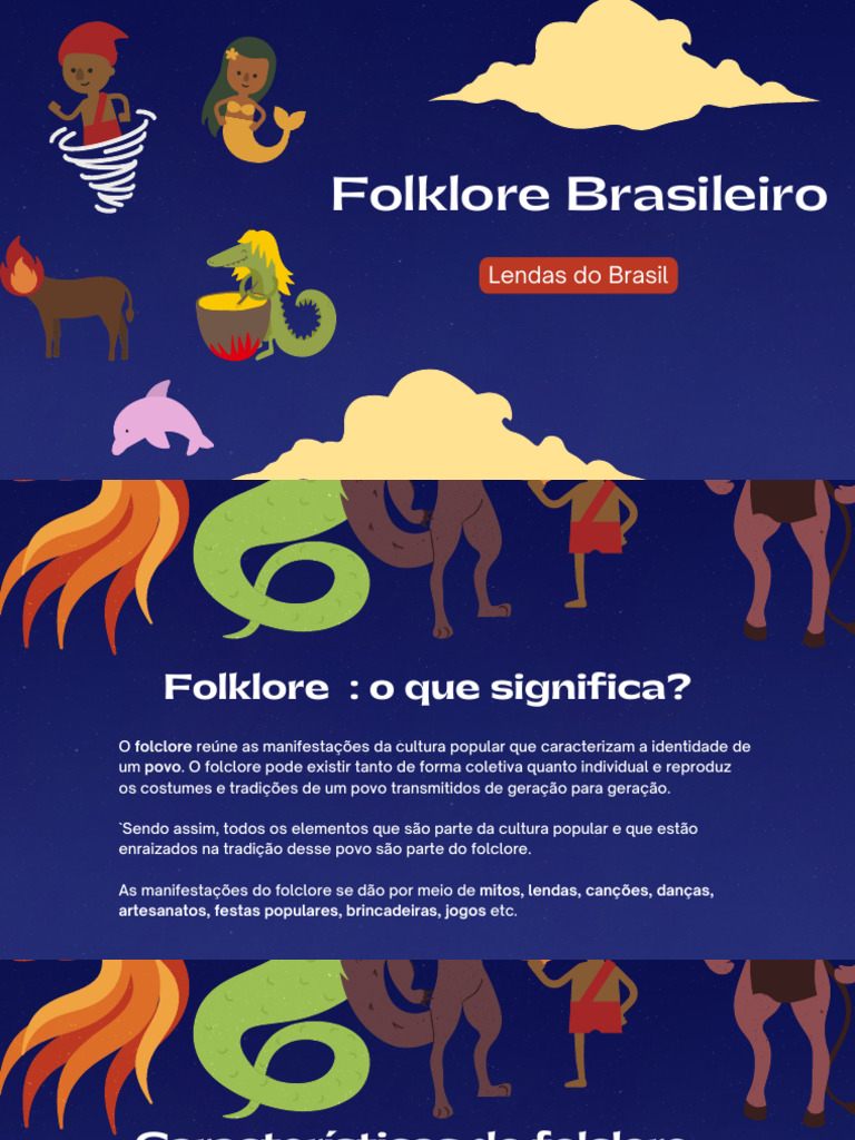 Folklore Brasileiro Saci Boitata | PDF | Folclore