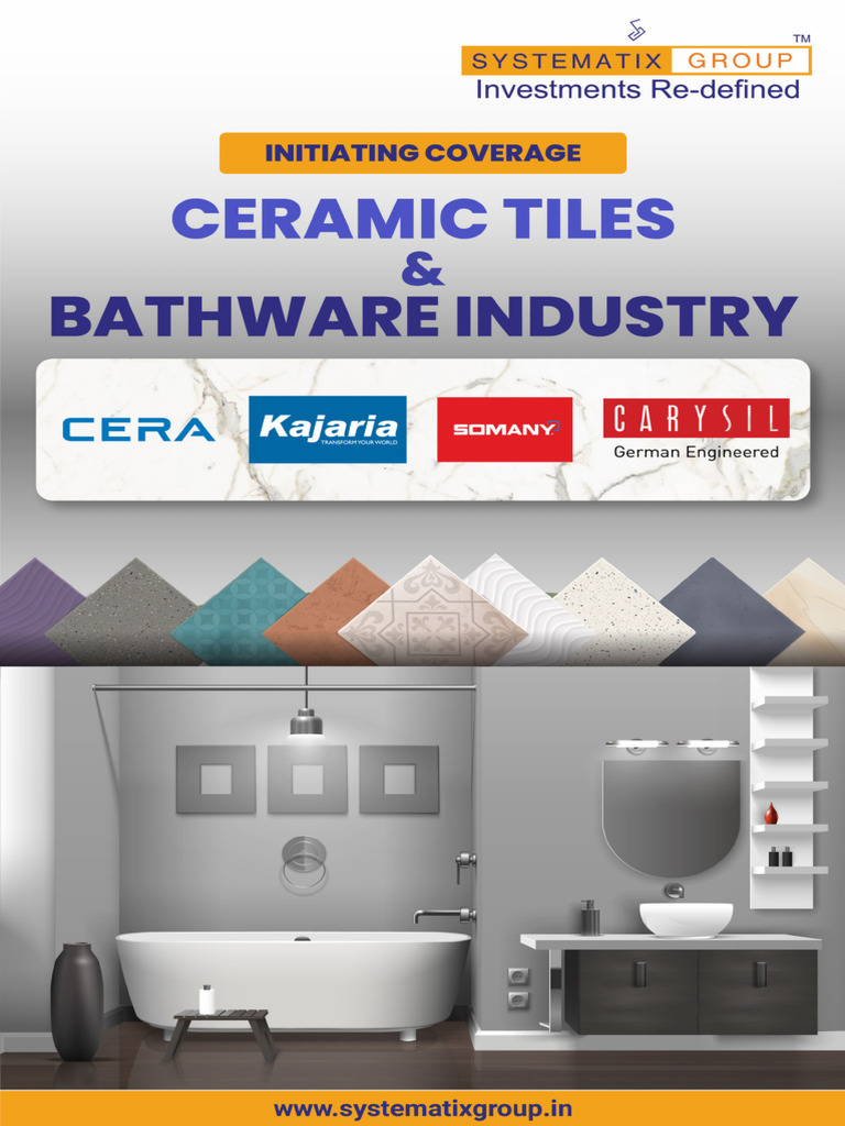 Systematix On Ceramic Tiles and Bathware Industry | PDF | Stocks ...