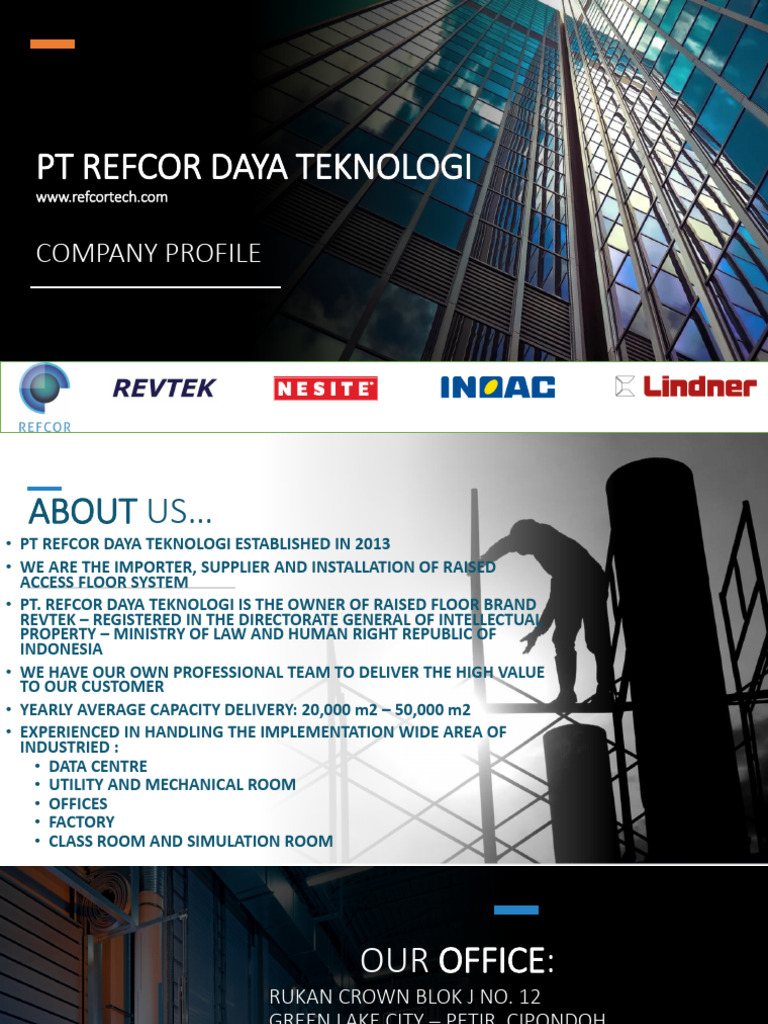 Refcor - Compro 2022 | PDF | Architectural Elements | Structural Engineering