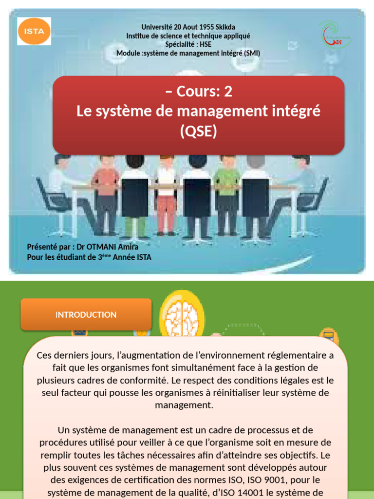 Système de Management Intégré QSE | PDF | Management de la qualité | Risque