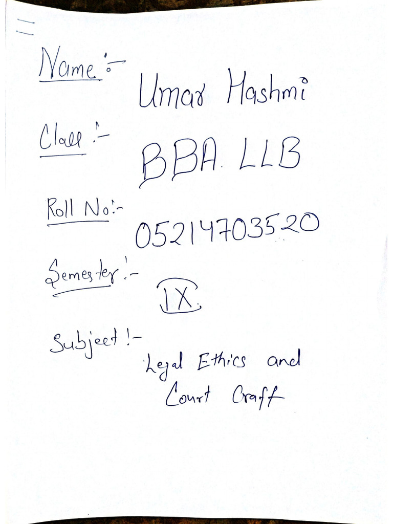 Umar Hashmi, LECC, Assignment | PDF