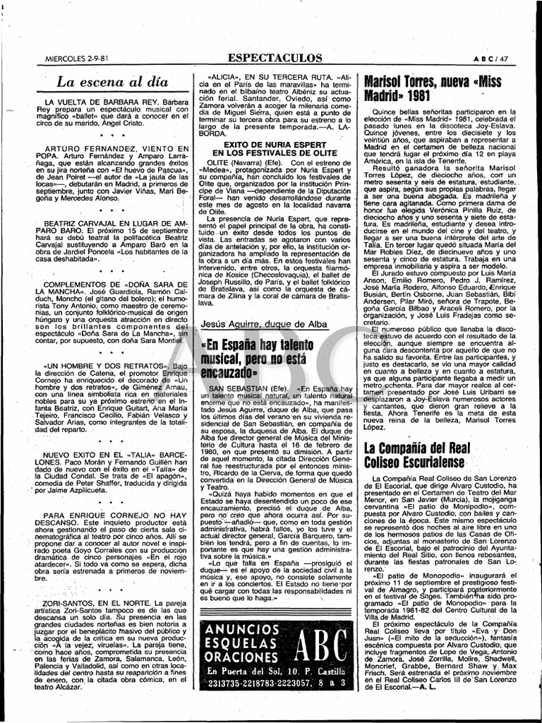Abc 2-9-81 | PDF | Madrid | Españoles