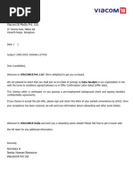 GR Waiver Letter Format | PDF