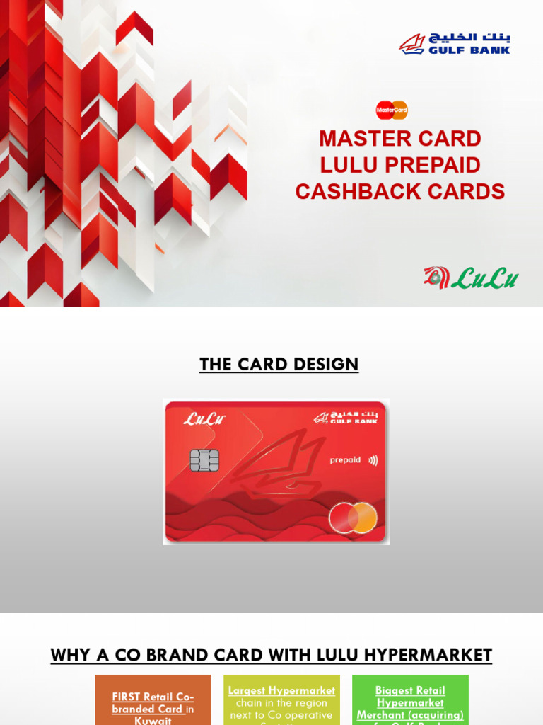 Lulu Prepaid Cashback Card Launch | PDF | Credit Card | Debit Card