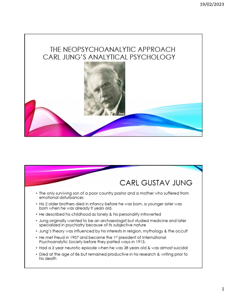 Jung Notes | PDF | Unconscious Mind | Thought