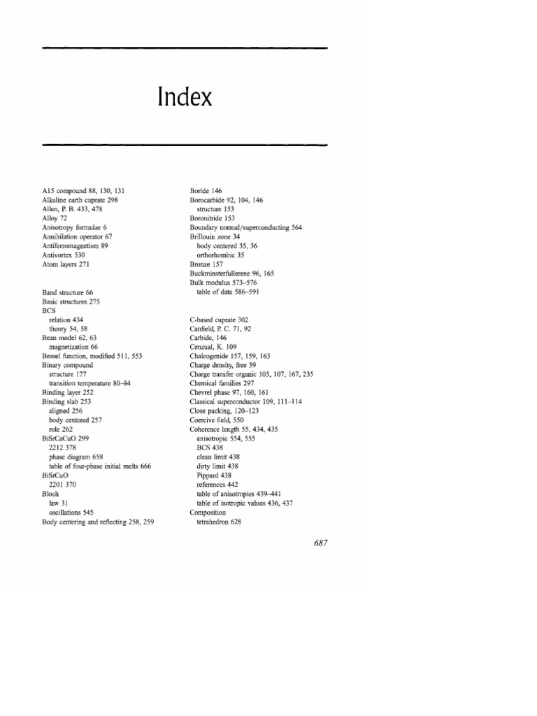 Index Handbook | PDF