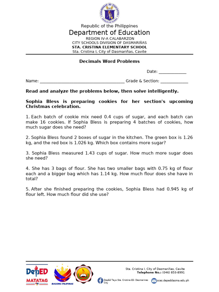 Q1NMP Worksheet wk5 | PDF