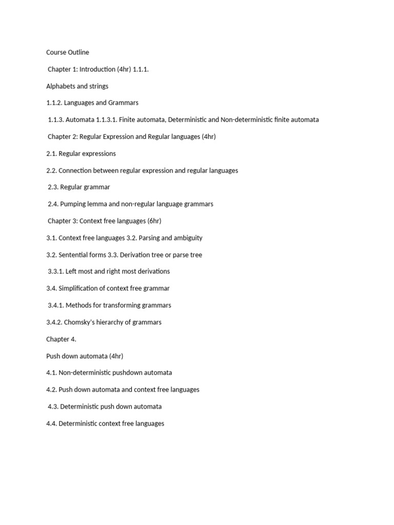 Automata and Complexity Outl | PDF | Foreign Language Studies ...