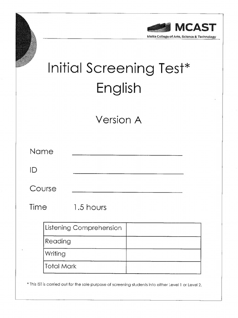 Past Paper English | PDF