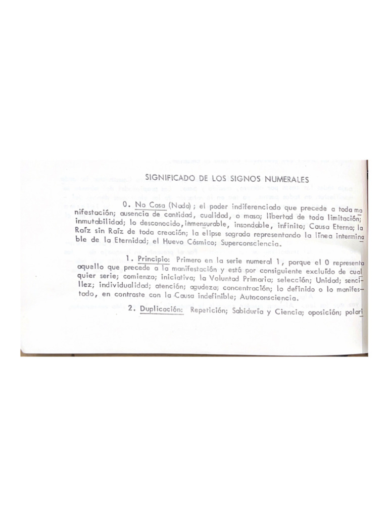Significado de Los Signos Numerales | PDF