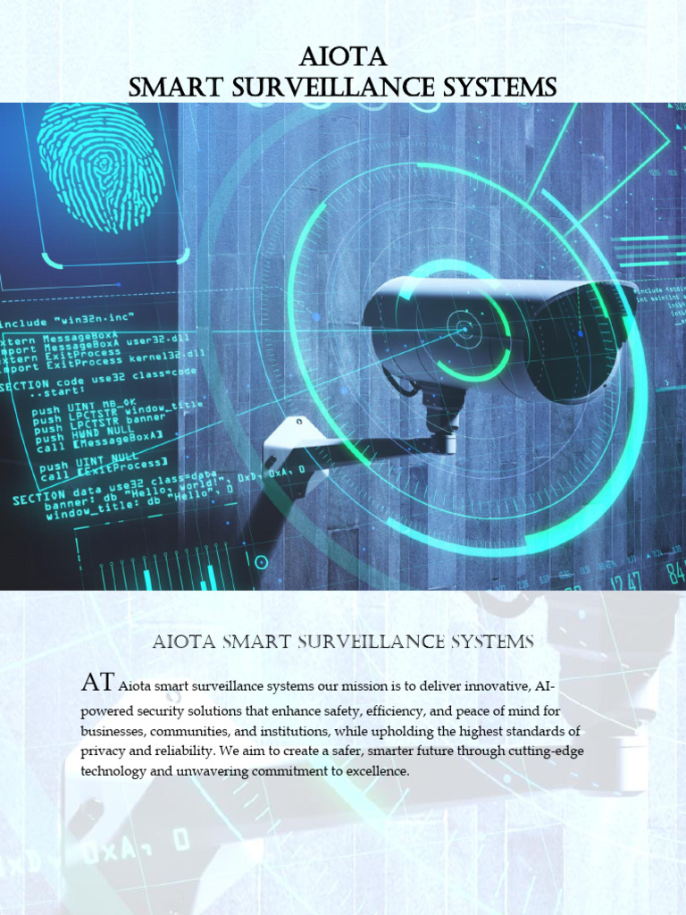Aiota 1 | PDF | Surveillance | Computer Security