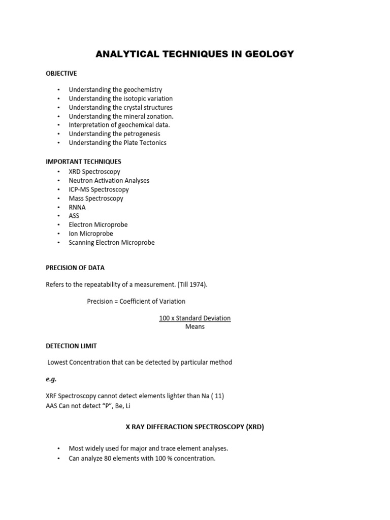 ANALYTIC TECHNIQUES | PDF | Scanning Electron Microscope | Electron Microscope