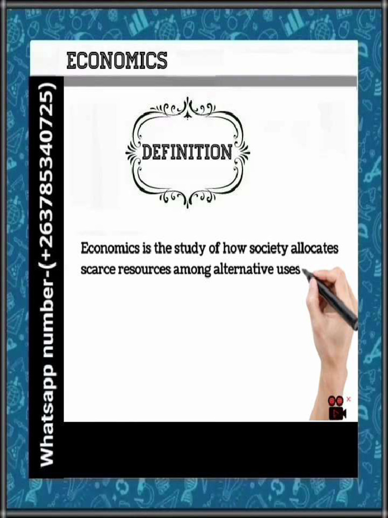 A Level Economics Definitions | PDF