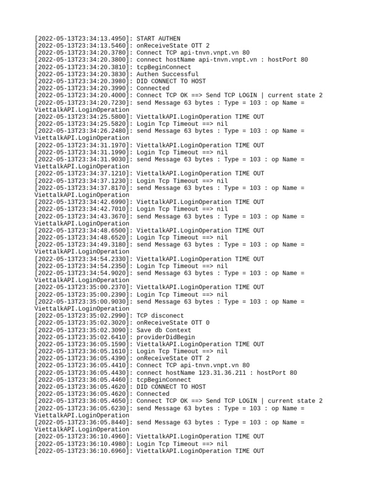 Logfile 0 | PDF | Transmission Control Protocol | Network Architecture