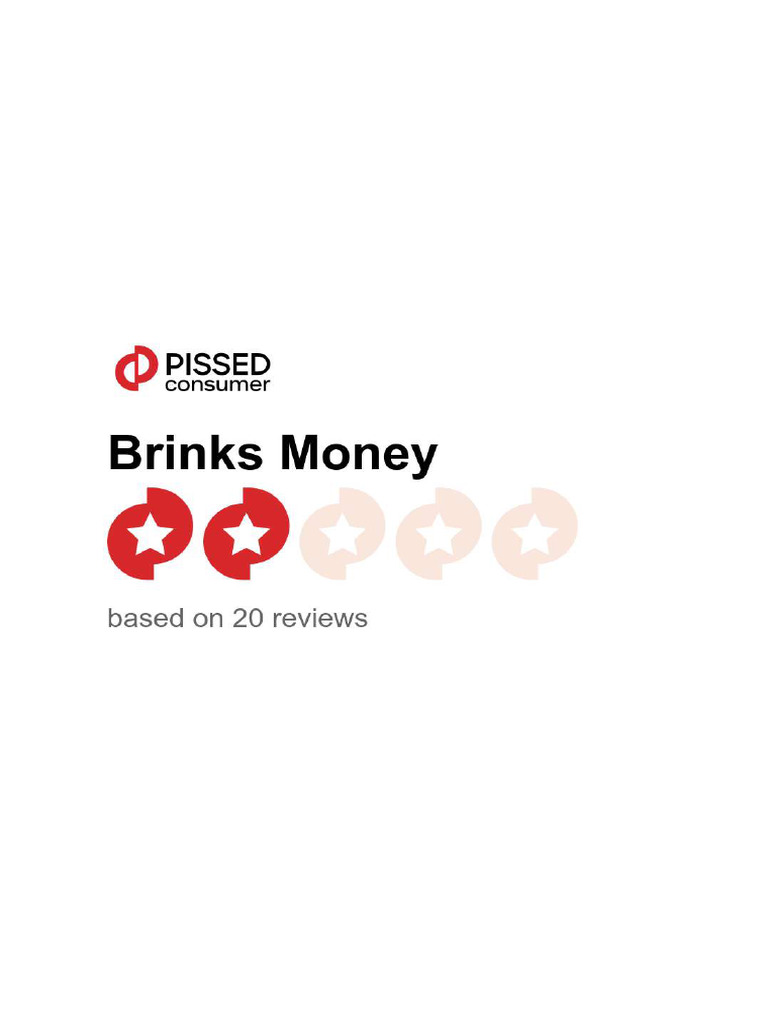 Brinks Money | PDF