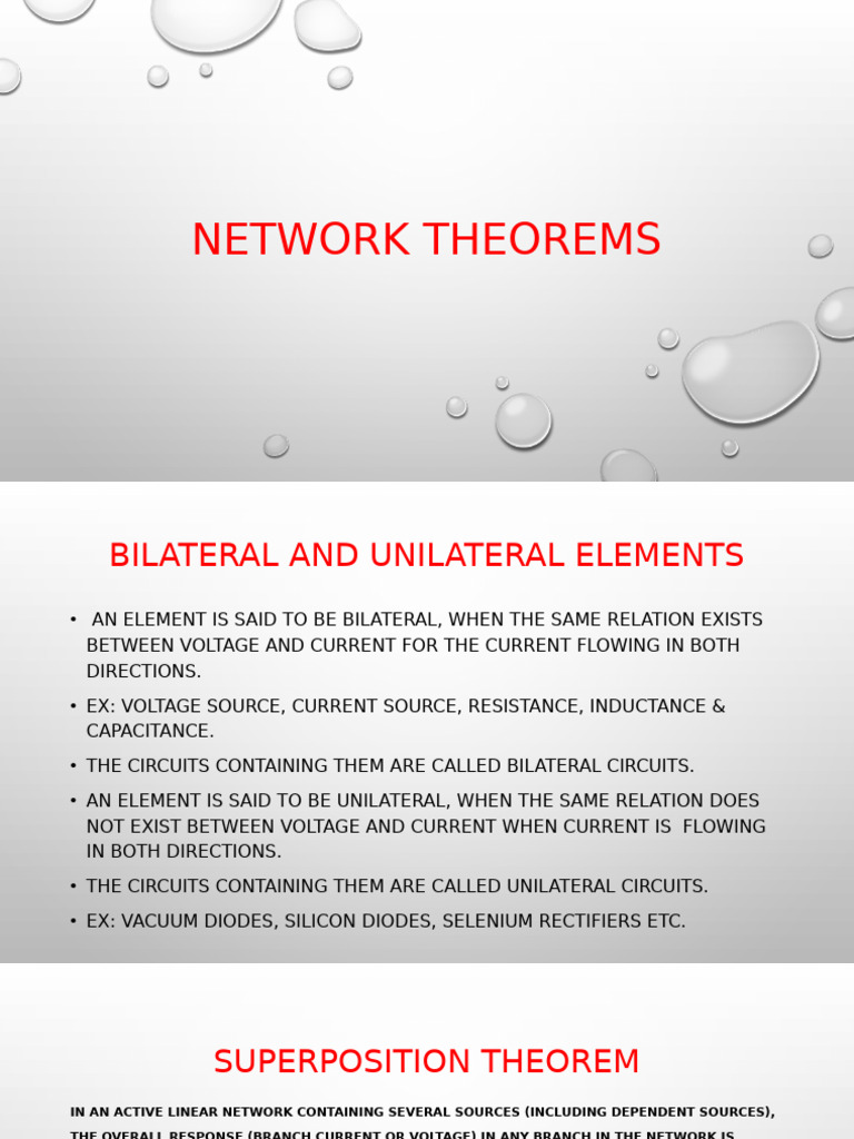 Superposition Theorem Pdf Electrical Network Resistor