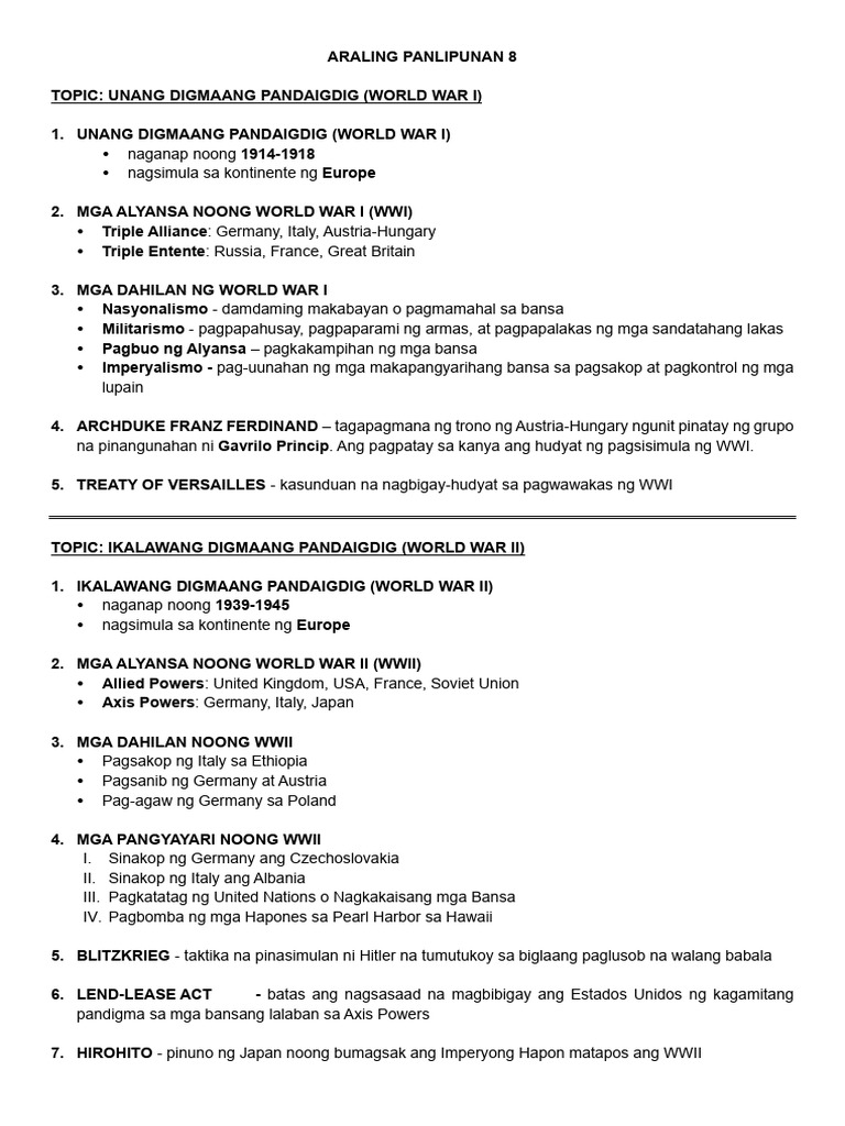 Ap8 Q4 Reading Material | PDF