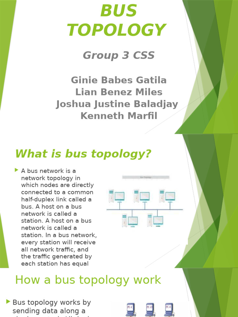 CSS Bus Topology | PDF | Computers