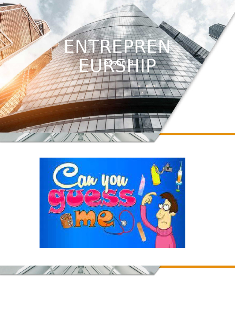 Entrepreneurship Lesson 3 | PDF | Market Segmentation | Marketing