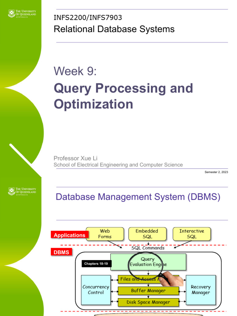 Week09-QPO | PDF | Database Index | Databases