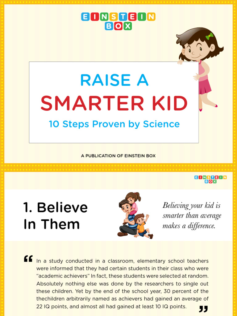 Raise A Smarter Kid E-Book | PDF | Wellness