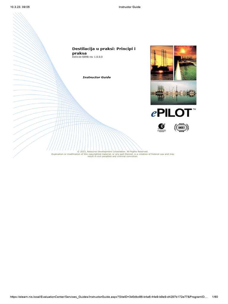 Destilacija U Praksi: Principi I Praksa | PDF