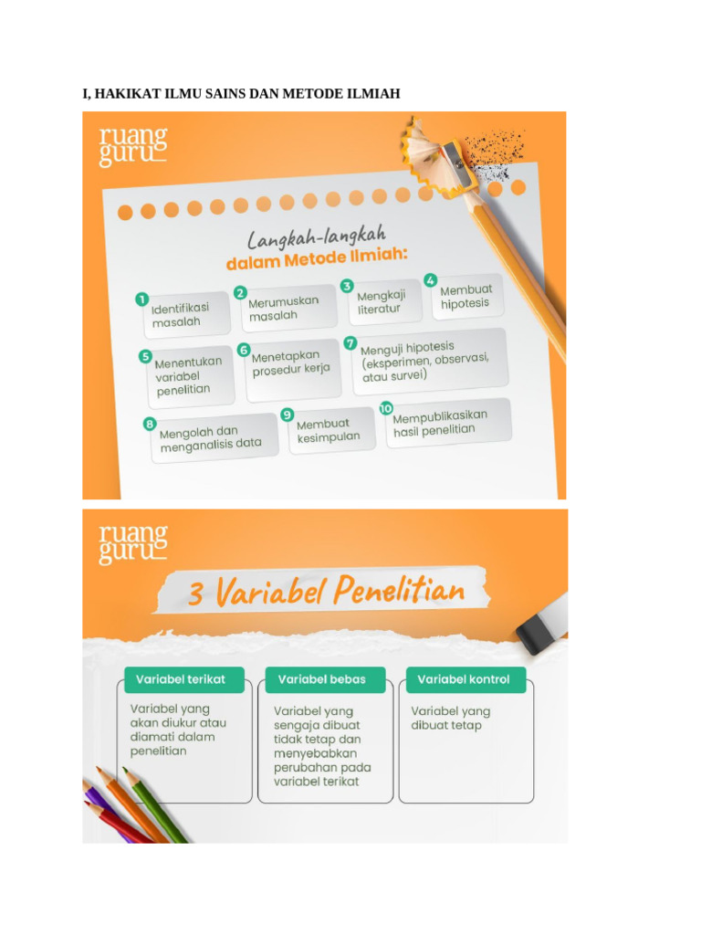 Materi Olim IPA Varo | PDF