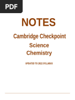 Cambridge iGCSE Periodic Table | PDF | Periodic Table | Physical Sciences