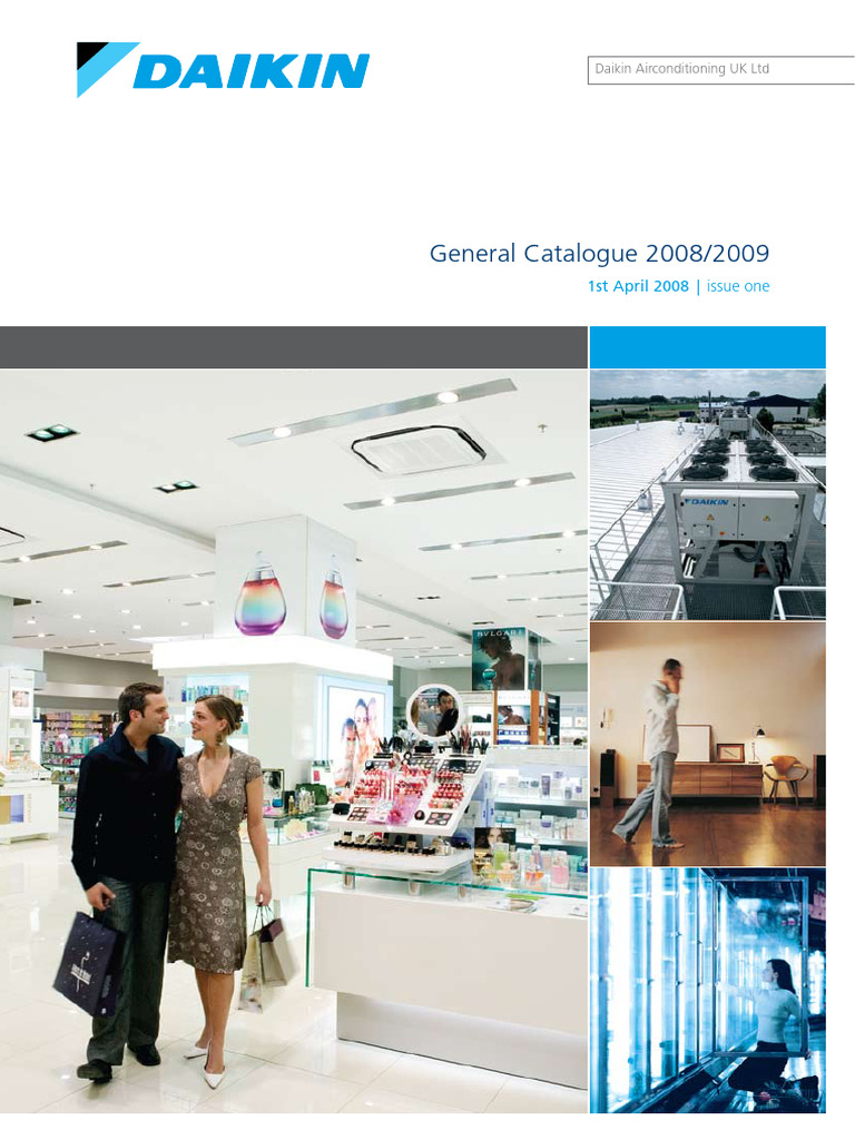 Daikin 2008 - 2009 | PDF | Air Conditioning | Efficient Energy Use