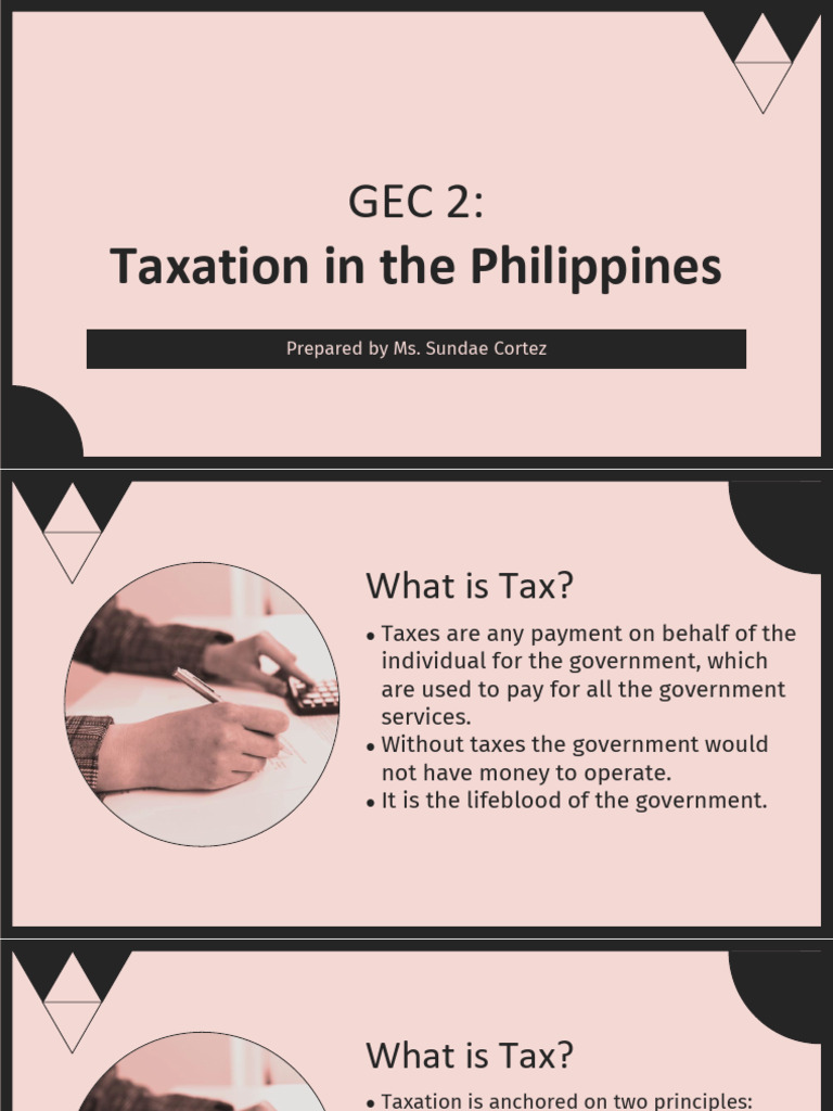 Where Philippine Taxes Go | PDF | Taxes | Economies