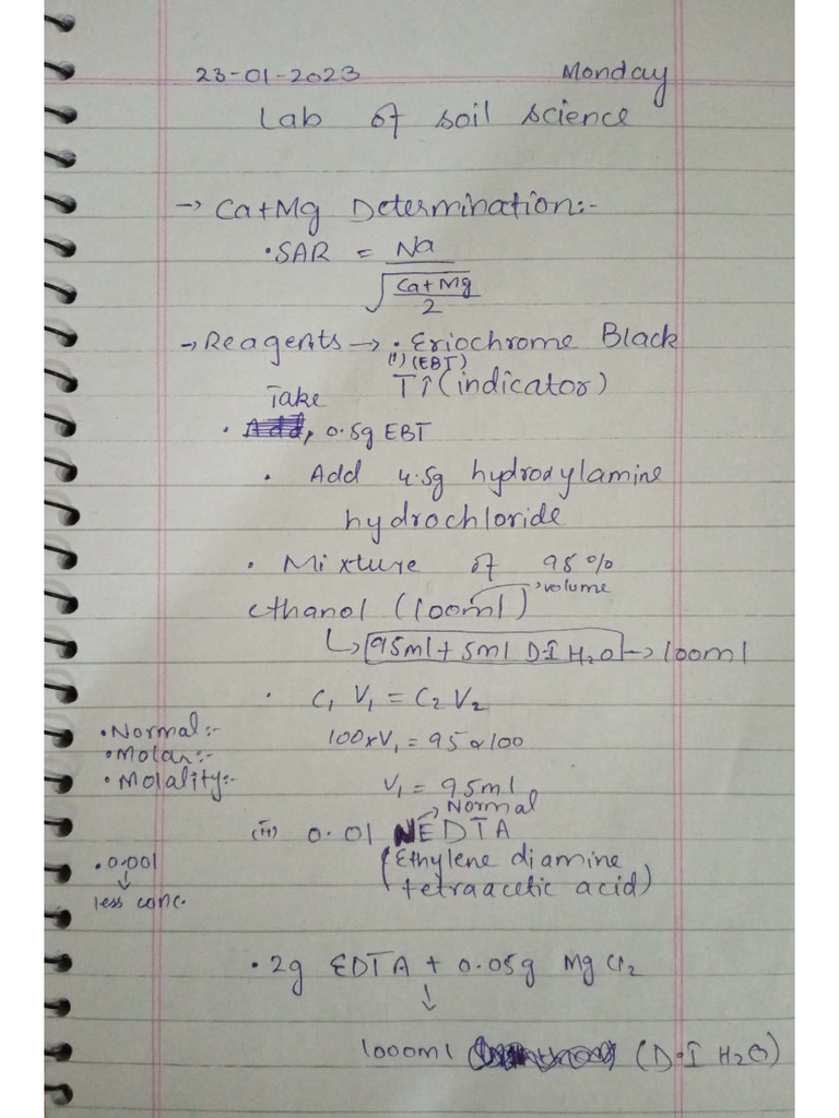 Lab of Soil Science | PDF