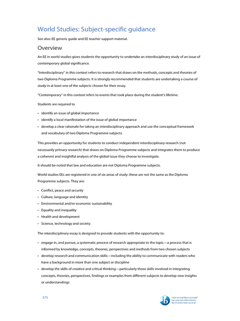 World_Studies_SSG | PDF | Essays | Evaluation