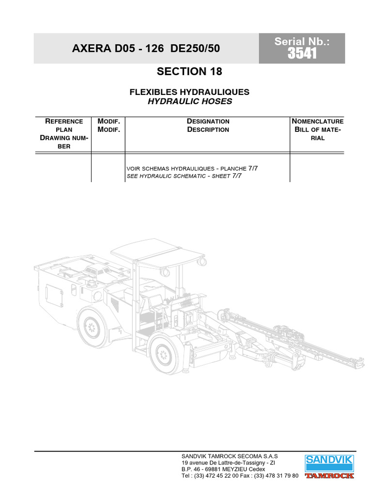 S18 Hydraulic Hoses | PDF