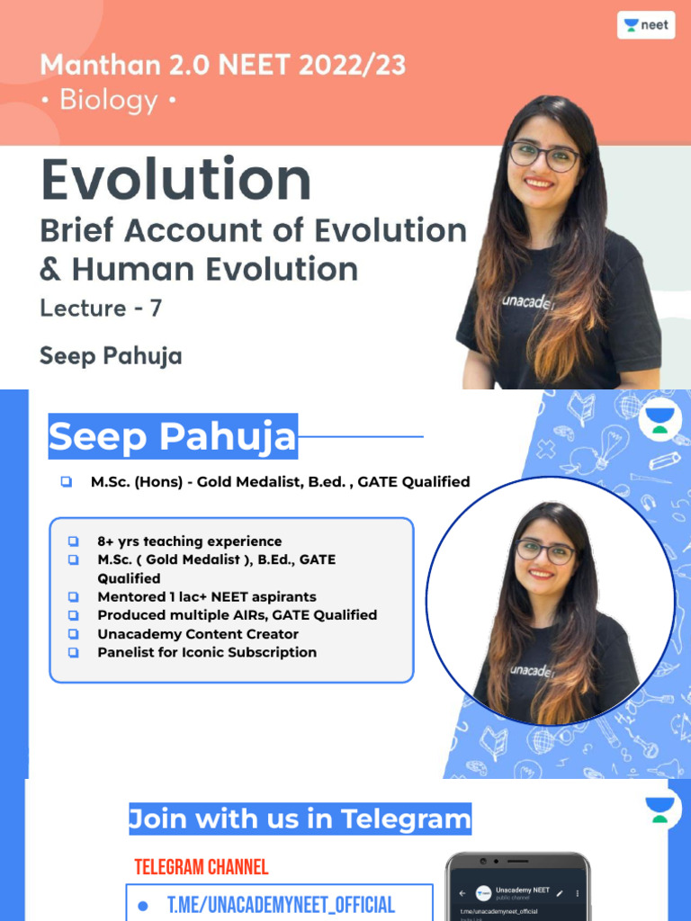 [L7] - Evolution HD | PDF | Homo