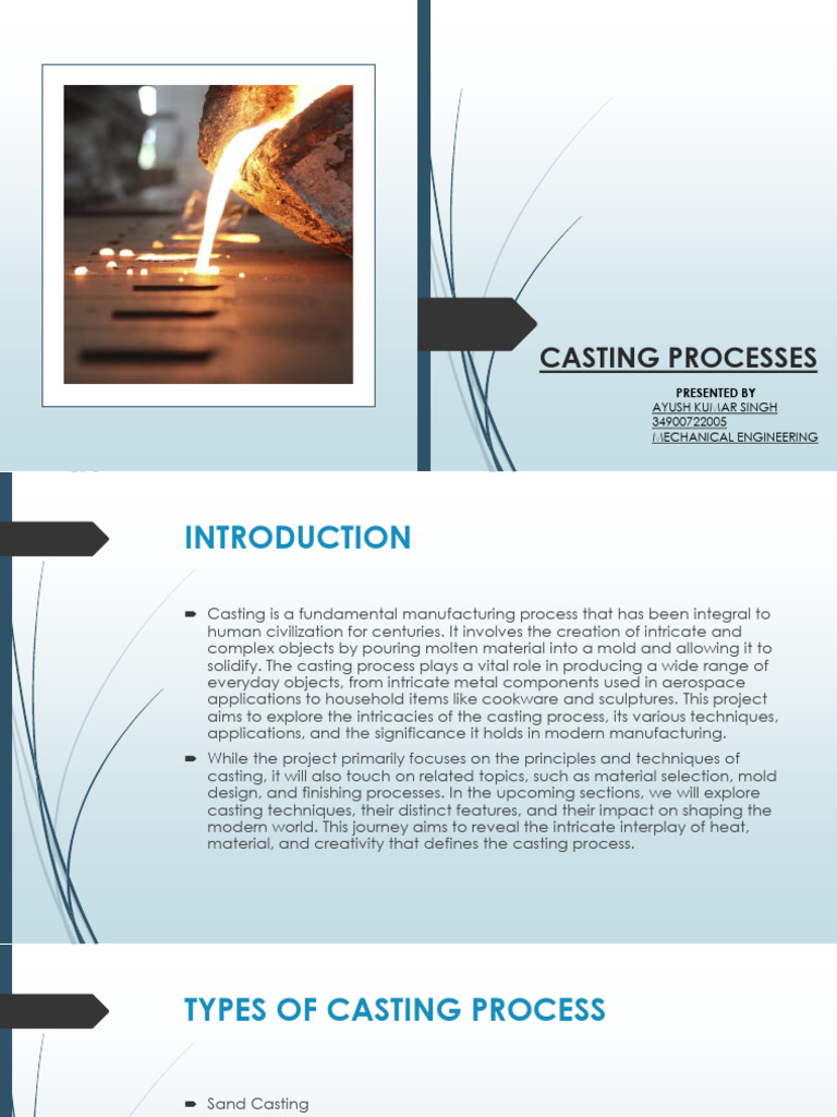 Centrifugal Casting Techniques Explained | PDF | Casting | Metals