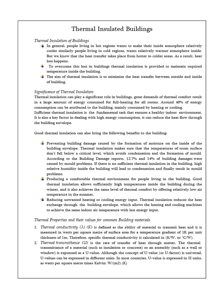Material 2 Mk | PDF | Building Insulation | Thermal Insulation