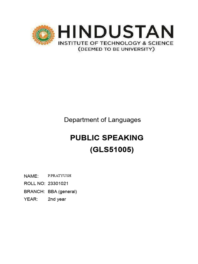 Public Speaking Assessment | PDF | Inflation | Macroeconomics