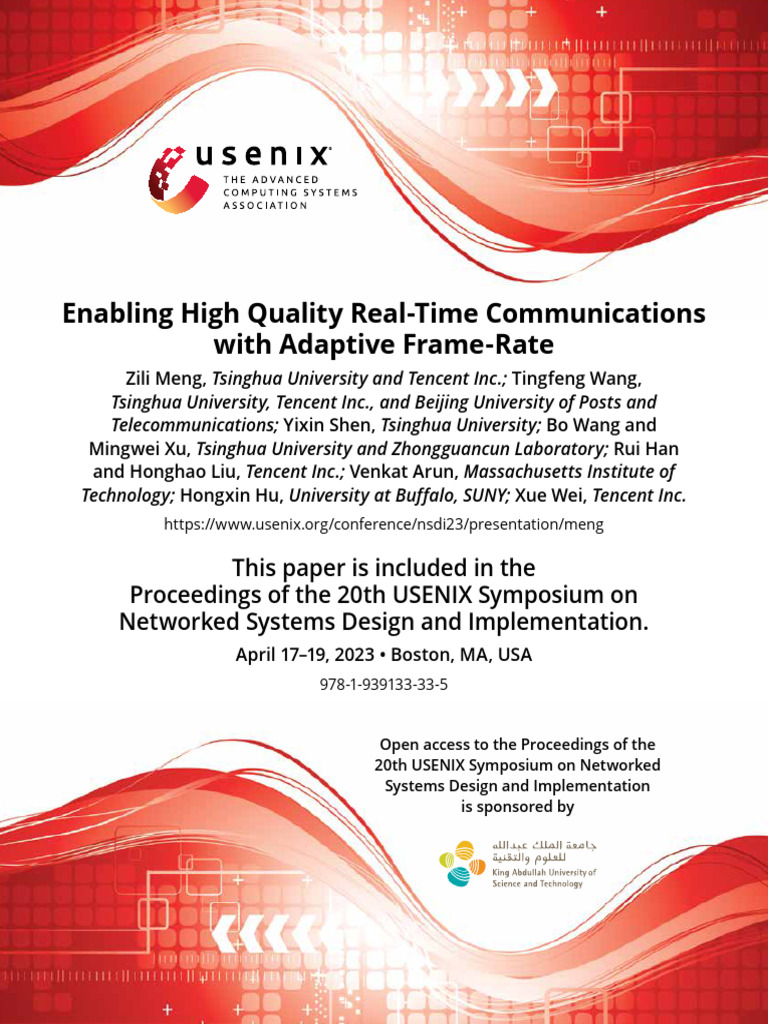 Enabling High Quality Real-Time Communications With Adaptive Frame-Rate ...