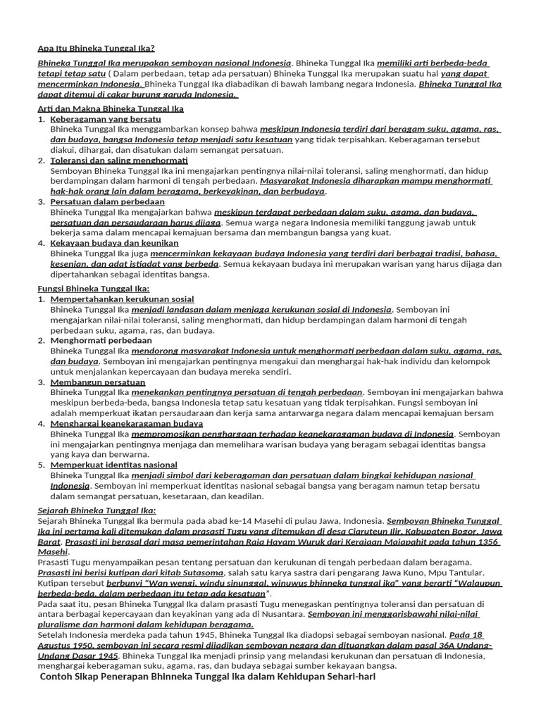 p5 Kebhinekaan | PDF