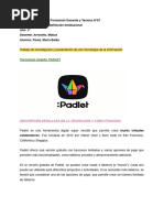 Tutorial PADLET Qué Es y Cómo Utilizarlo Guía Paso A Paso - YouTube | PDF | Software de la ...