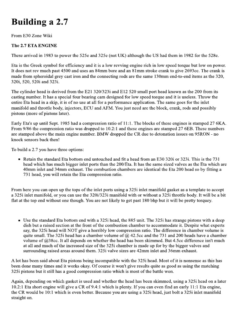 Building A 327i | PDF